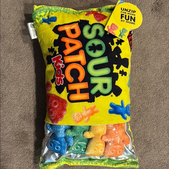 Iscream | Toys | Iscream Kids Plush Sour Patch Kids Pillow Yellow Red ...